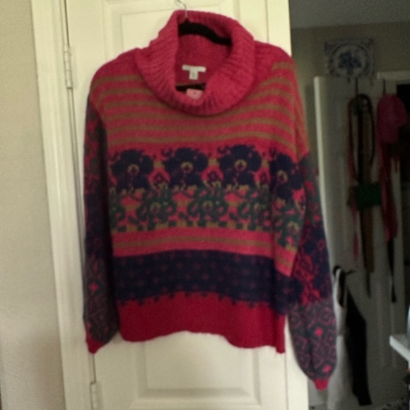 Cato | Sweaters | Cato Cozy Multicolor Sweater With Cowl Neck | Poshmark